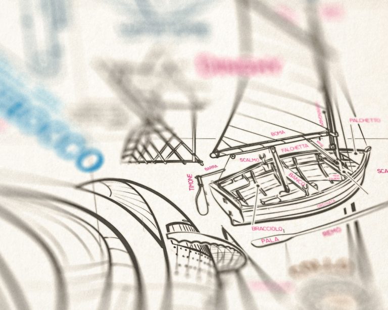 All the sailing theory on a poster infographic